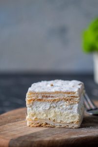 Papal cream cake or kremowka. - One of the best Polish desserts ...