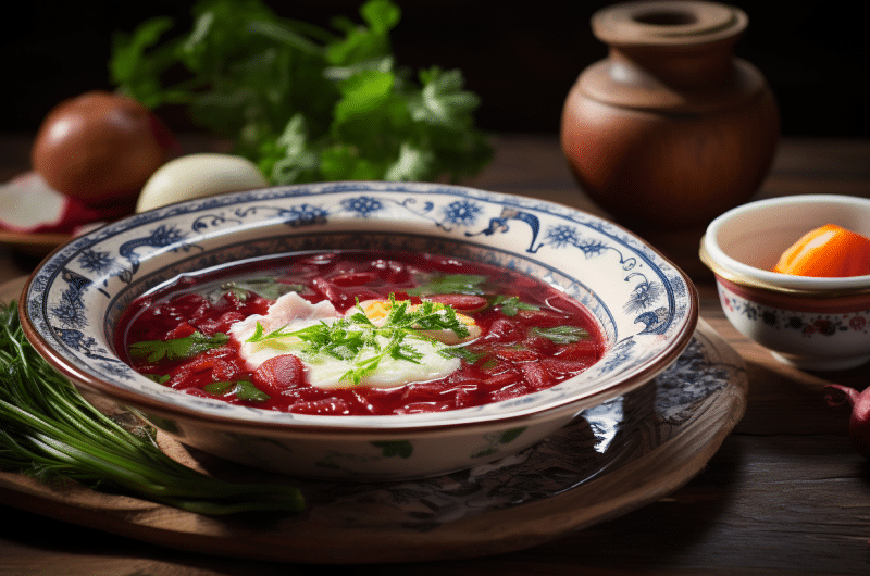Heartwarming Polish Borscht Recipe - Taste Is Yours